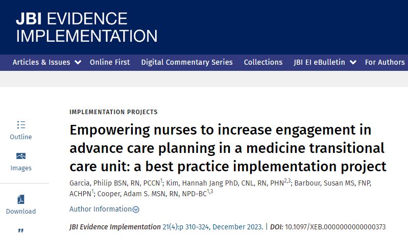 JBI EVIDENCE IMPLEMENTATION on LinkedIn: #bestpractice #ebp JBI EVIDENCE IMPLEMENTATION on LinkedIn: #bestpractice #ebp