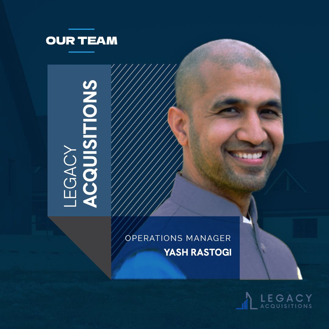Legacy Acquisitions on LinkedIn: Meet Yash Rastogi: A tech-savvy, data ... Legacy Acquisitions on LinkedIn: Meet Yash Rastogi: A tech-savvy, data ...