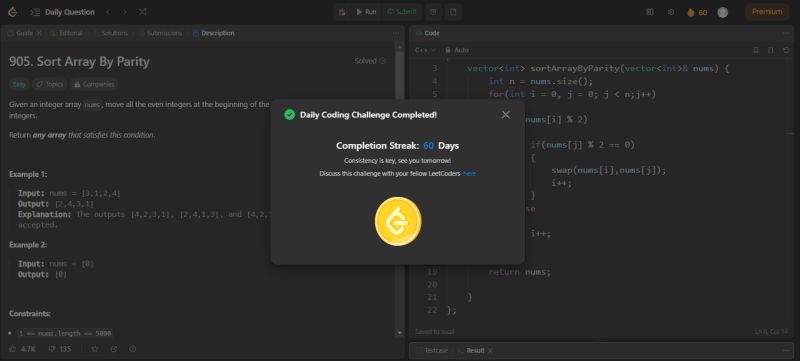 MAMUN MIAH on LinkedIn: #leetcodechallenge #codingmilestone MAMUN MIAH on LinkedIn: #leetcodechallenge #codingmilestone