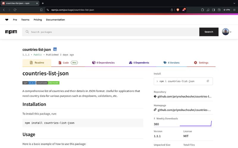 Priyanshu Chouhan on LinkedIn: #npm #opensource #javascript # ... Priyanshu Chouhan on LinkedIn: #npm #opensource #javascript # ...