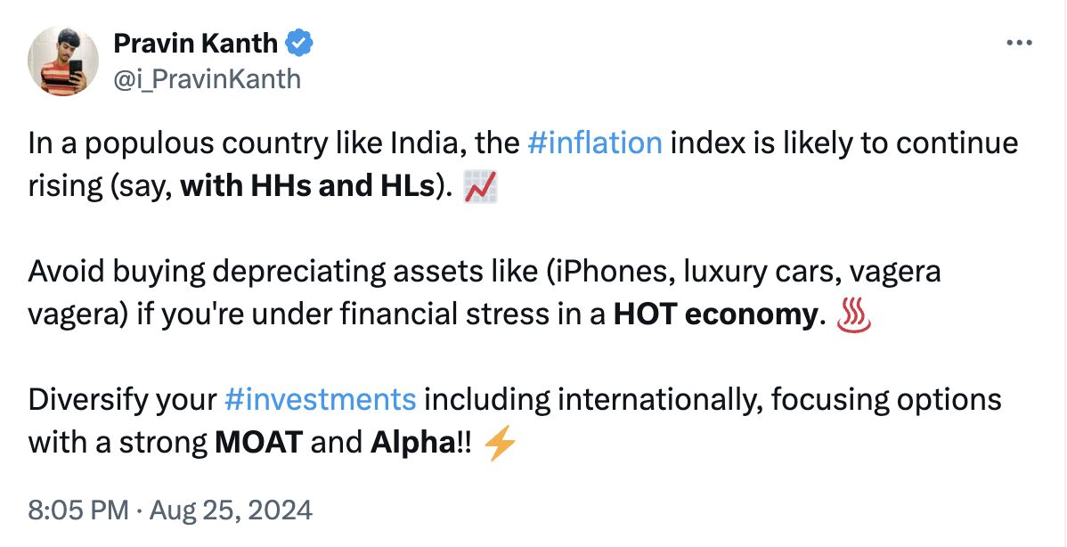 Pravin Kanth on LinkedIn: #ups #inflation #india #freebies #education Pravin Kanth on LinkedIn: #ups #inflation #india #freebies #education