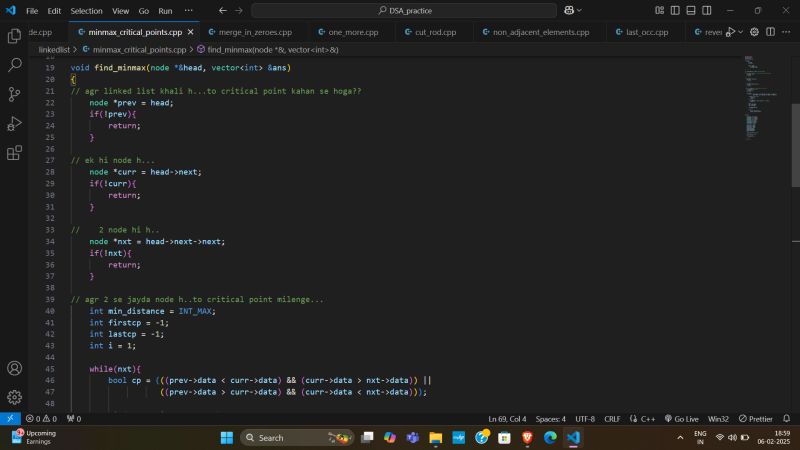 Suneha Gumber on LinkedIn: #dsa #linkedlist #coding #problemsolving # ... Suneha Gumber on LinkedIn: #dsa #linkedlist #coding #problemsolving # ...