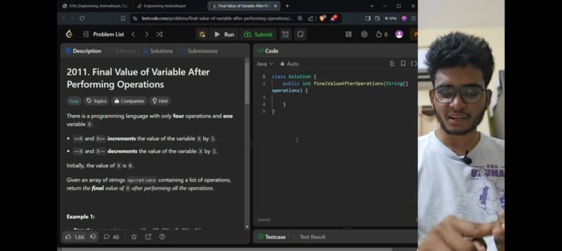 Ganesh Sattu on LinkedIn: #dsa #leetcode #java #codingchallenge # ... Ganesh Sattu on LinkedIn: #dsa #leetcode #java #codingchallenge # ...