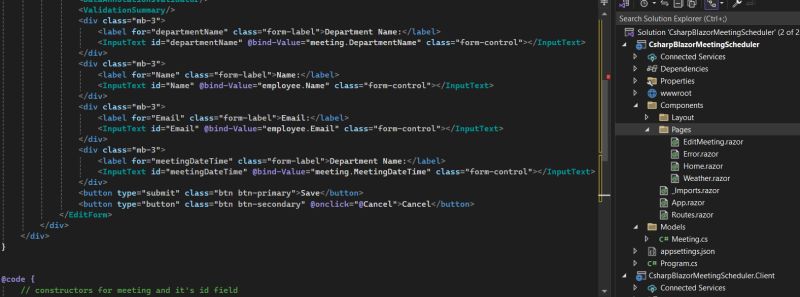 Robert McCabe on LinkedIn: #blazor #csharp #dotnetcore #blazor # ... Robert McCabe on LinkedIn: #blazor #csharp #dotnetcore #blazor # ...