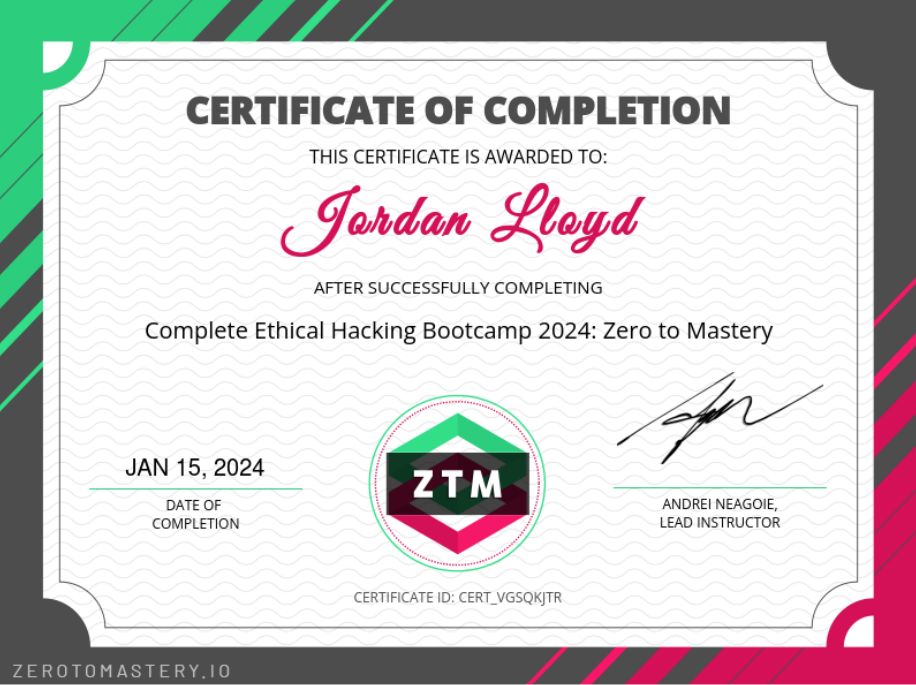 Jordan Lloyd on LinkedIn: Zero To Mastery Academy Zero To Mastery got ... Jordan Lloyd on LinkedIn: Zero To Mastery Academy Zero To Mastery got ...
