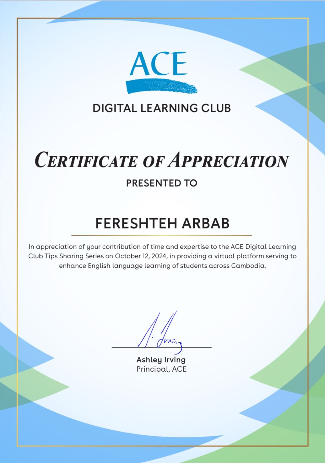 Angela Arbab on LinkedIn: Thank you Australian Centre for Education ... Angela Arbab on LinkedIn: Thank you Australian Centre for Education ...