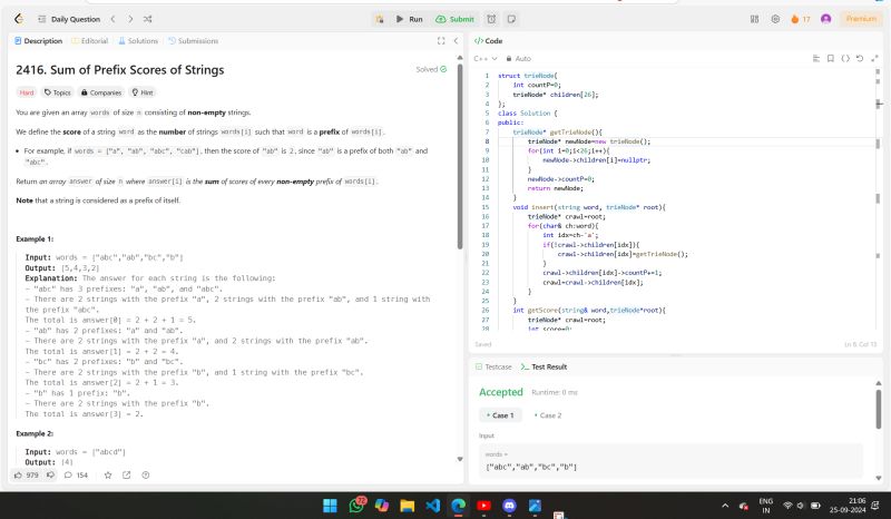 Harsh Pahwa on LinkedIn: Day 17 of revising DSA and solving DSA ... Harsh Pahwa on LinkedIn: Day 17 of revising DSA and solving DSA ...