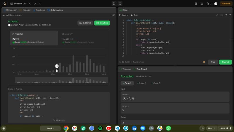 Usmaan Ansari on LinkedIn: #100daysofcode #leetcode #dsa #python # ... Usmaan Ansari on LinkedIn: #100daysofcode #leetcode #dsa #python # ...