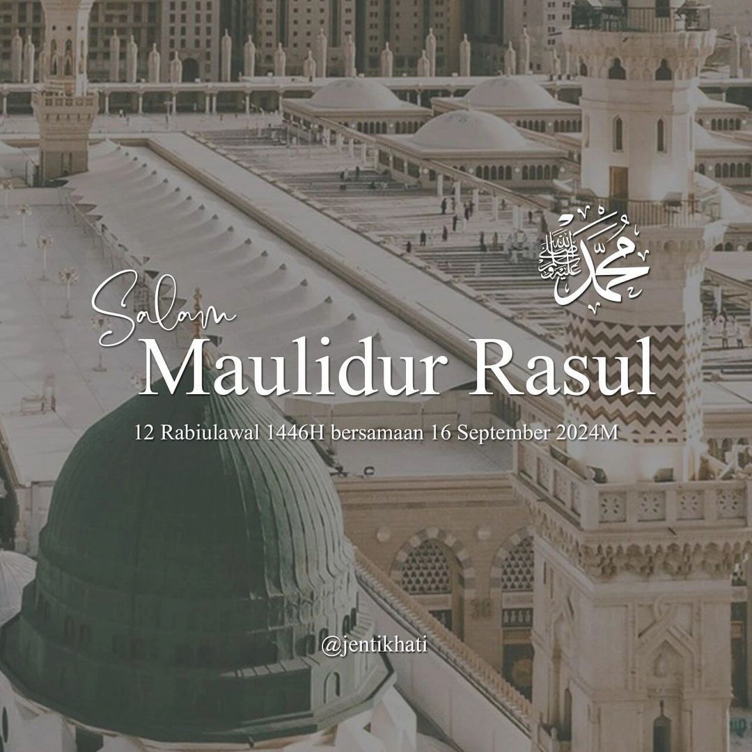 Faizal Idris on LinkedIn: Salam Maulidur Rasul 1446H Jom Banyakkan ... Faizal Idris on LinkedIn: Salam Maulidur Rasul 1446H Jom Banyakkan ...