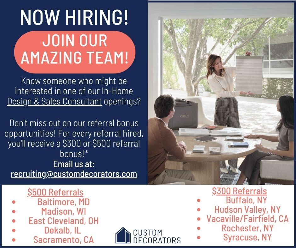 Custom Decorators, a Hunter Douglas subsidiary company, is seeking ... Custom Decorators, a Hunter Douglas subsidiary company, is seeking ...