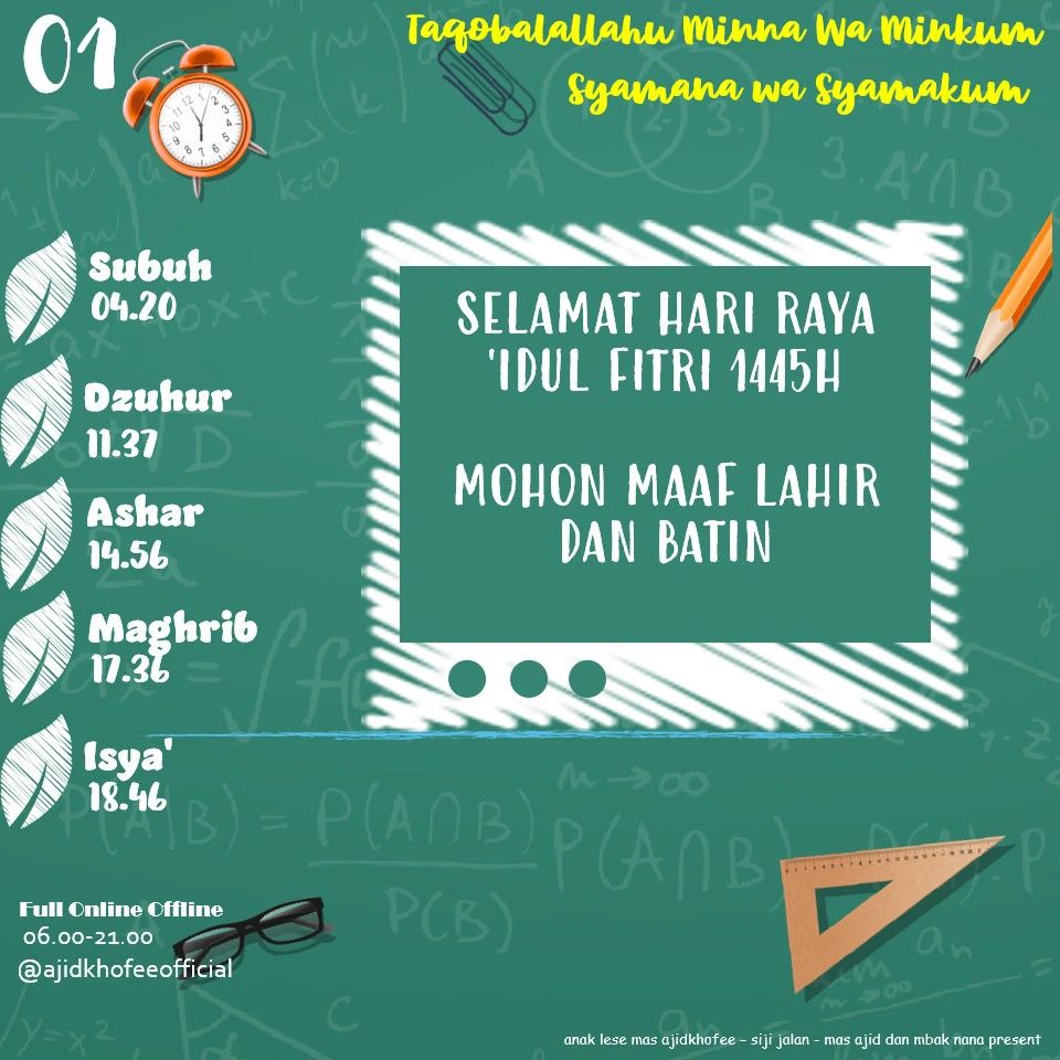 Ajid Khoirul Fikri on LinkedIn: Selamat Hari Raya Idul Fitri 1445H ... Ajid Khoirul Fikri on LinkedIn: Selamat Hari Raya Idul Fitri 1445H ...