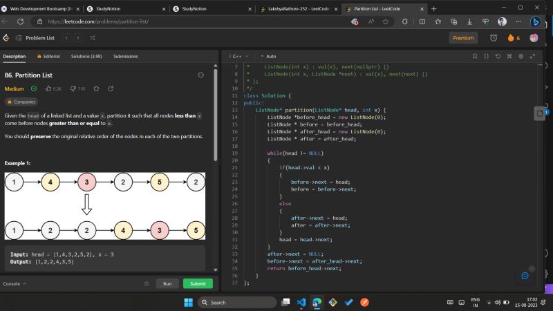 Lakshya Rathore on LinkedIn: #leetcode #problemoftheday #linkedlist # ... Lakshya Rathore on LinkedIn: #leetcode #problemoftheday #linkedlist # ...