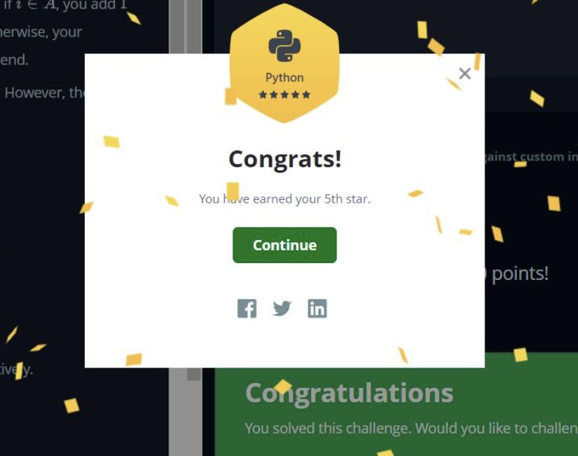 Chetan Gupta on LinkedIn: #hackerrank #pythonprogramming #codingjourney ... Chetan Gupta on LinkedIn: #hackerrank #pythonprogramming #codingjourney ...
