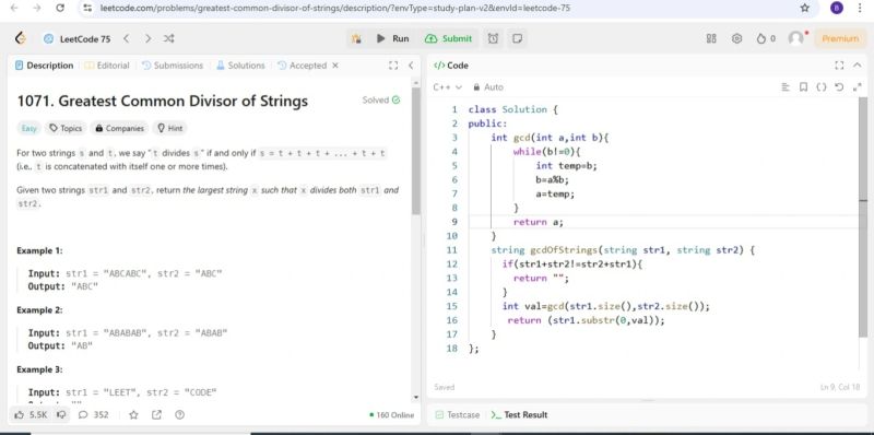 #leetcode #100daysofcode #strings #gcd #problemsolving #patternmatching ... #leetcode #100daysofcode #strings #gcd #problemsolving #patternmatching ...