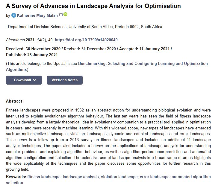 Algorithms MDPI on LinkedIn: #views #citations #fitnesslandscape # ... Algorithms MDPI on LinkedIn: #views #citations #fitnesslandscape # ...