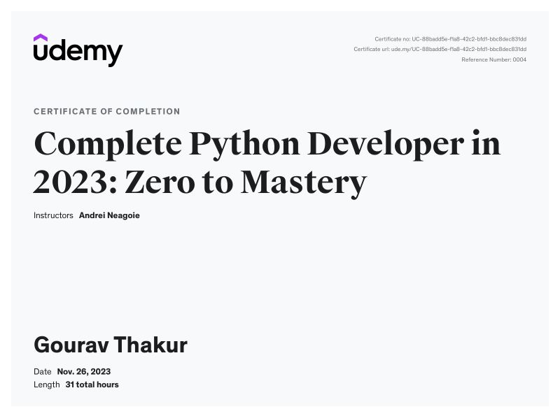 Gourav Kumar Thakur on LinkedIn: #pythonprogramming #ai #webdevelopment ... Gourav Kumar Thakur on LinkedIn: #pythonprogramming #ai #webdevelopment ...