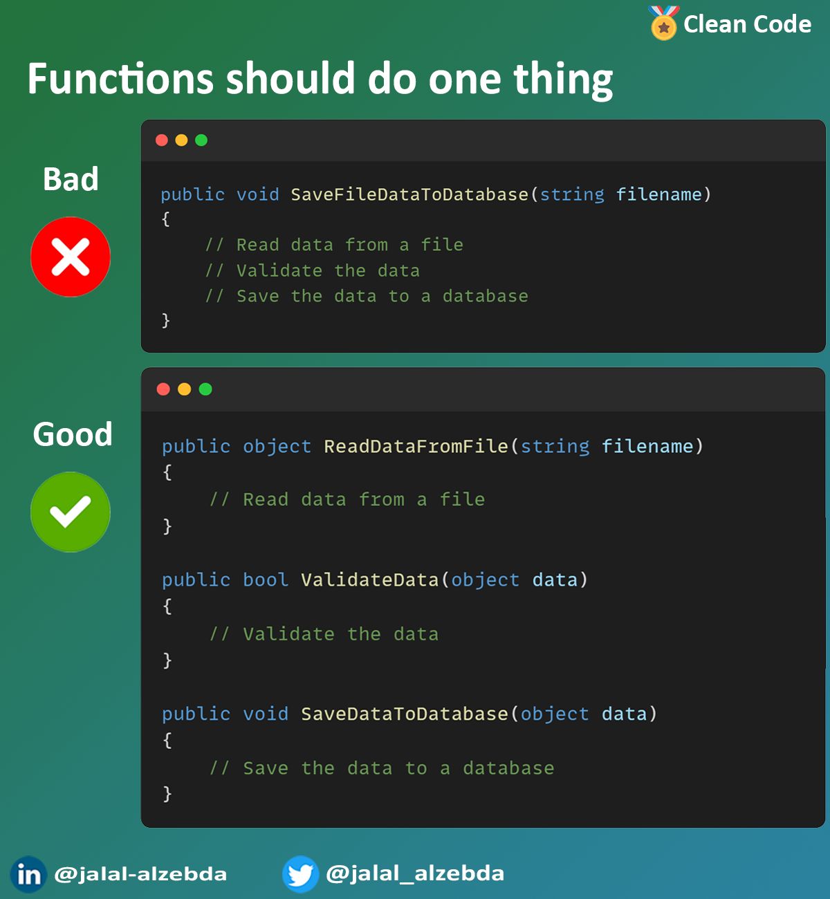 Jalal Alzebda on LinkedIn: #csharp #javascript #programming #python # ... Jalal Alzebda on LinkedIn: #csharp #javascript #programming #python # ...