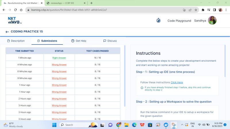 Sandhya Bukkapatnam on LinkedIn: #nxtwave #html #css #reactjs Sandhya Bukkapatnam on LinkedIn: #nxtwave #html #css #reactjs