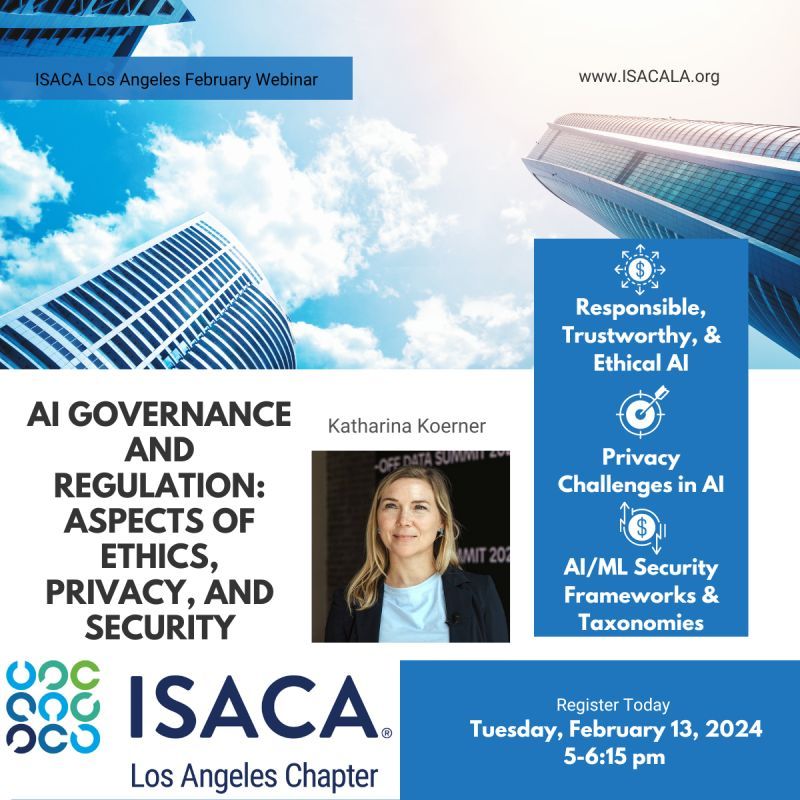 Webinar on AI Governance and Regulation | Katharina Koerner posted on ... Webinar on AI Governance and Regulation | Katharina Koerner posted on ...