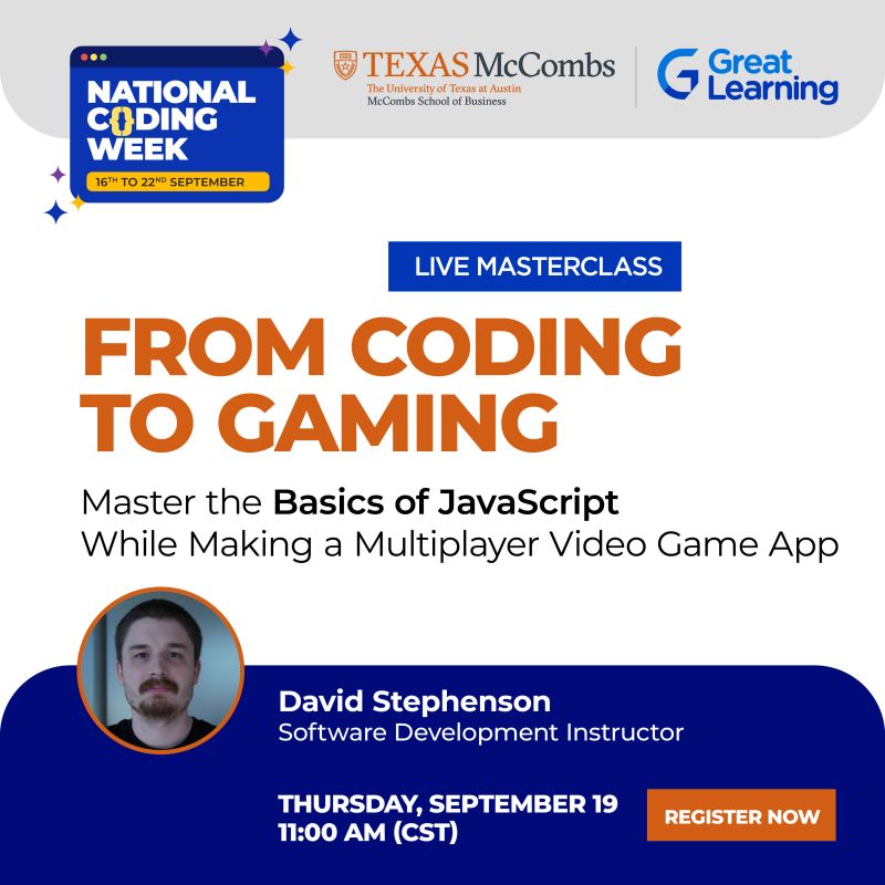 Great Learning Global on LinkedIn: #nationalcodingweek #greatlearning # ... Great Learning Global on LinkedIn: #nationalcodingweek #greatlearning # ...
