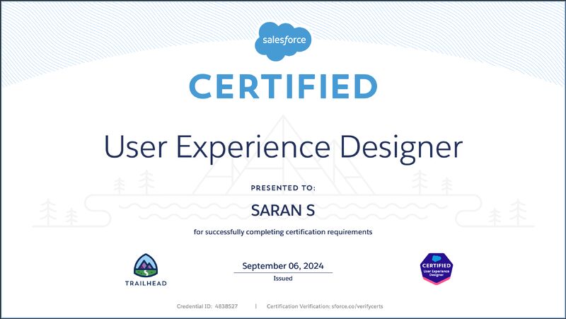 Saran Sekar on LinkedIn: 🚀 Excited to announce that I’ve successfully ... Saran Sekar on LinkedIn: 🚀 Excited to announce that I’ve successfully ...