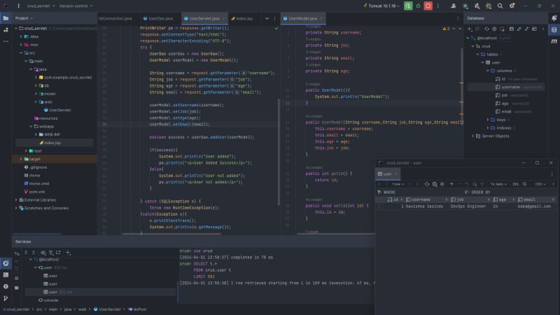 Kavishka Sasindu on LinkedIn: #java #servlet #jsp #mvc #mysql #crud # ... Kavishka Sasindu on LinkedIn: #java #servlet #jsp #mvc #mysql #crud # ...