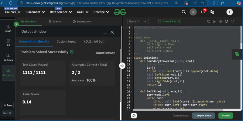 #160daysofcode #codingjourney #160daysofcode #geeksforgeeks #python ... #160daysofcode #codingjourney #160daysofcode #geeksforgeeks #python ...