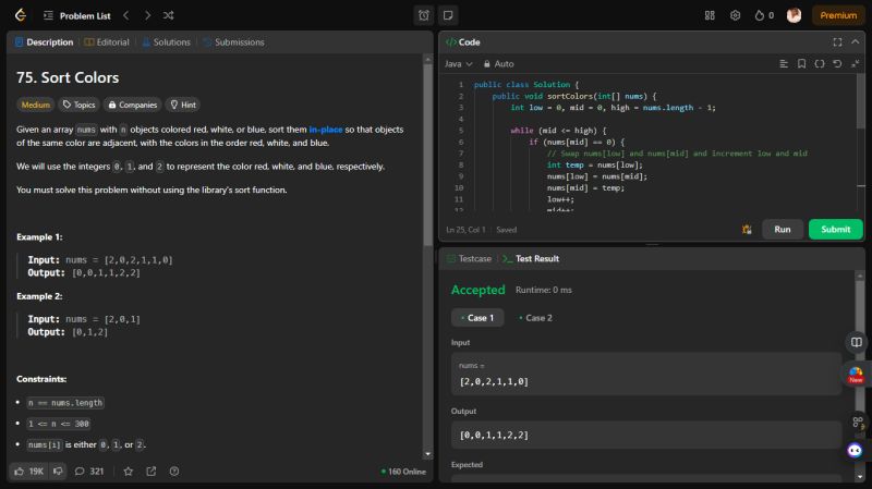 Harsh Vardhan Tiwari on LinkedIn: #100daysofcoding #leetcode #sorting # ... Harsh Vardhan Tiwari on LinkedIn: #100daysofcoding #leetcode #sorting # ...