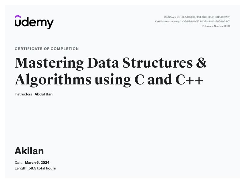 Akilan Balraman on LinkedIn: #datastructures #cprogramming #cpp # ... Akilan Balraman on LinkedIn: #datastructures #cprogramming #cpp # ...