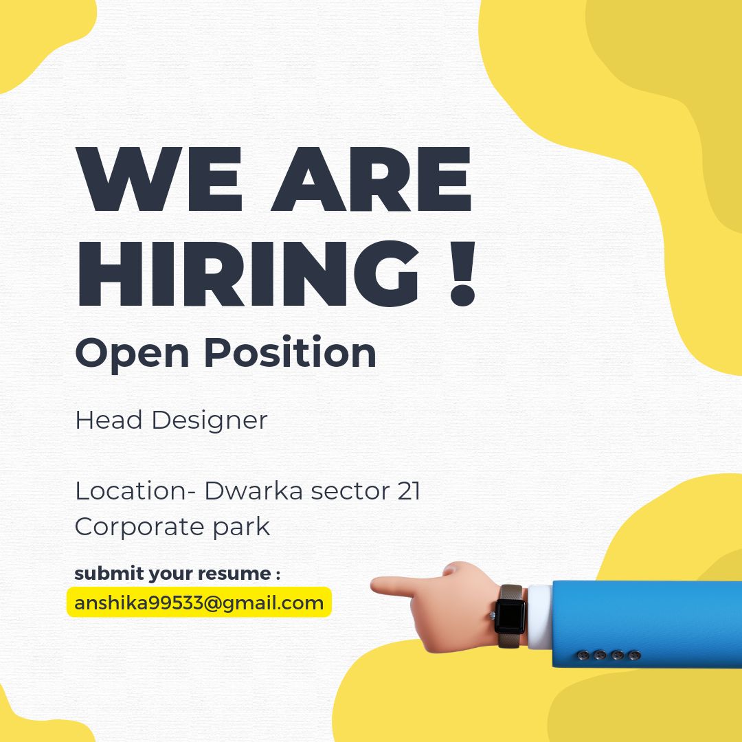 Anshika Singh on LinkedIn: #designers #hiring #hiringimmediately Anshika Singh on LinkedIn: #designers #hiring #hiringimmediately