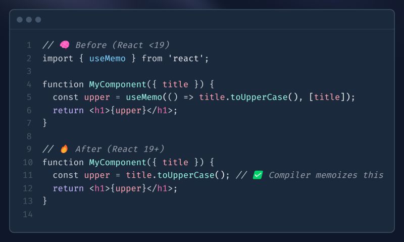 #reactjs #react19 #javascript #frontend #webperformance #cleancode ... #reactjs #react19 #javascript #frontend #webperformance #cleancode ...