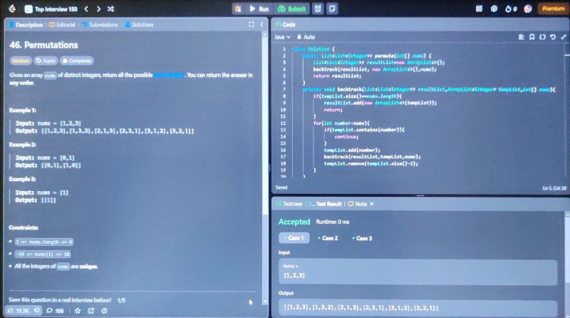 Surendra Nellore on LinkedIn: 🚀 Permutations in LeetCode ️They given ... Surendra Nellore on LinkedIn: 🚀 Permutations in LeetCode ️They given ...