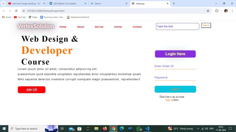 Mathan G on LinkedIn: #webdevelopment #collaboration #css #html Mathan G on LinkedIn: #webdevelopment #collaboration #css #html