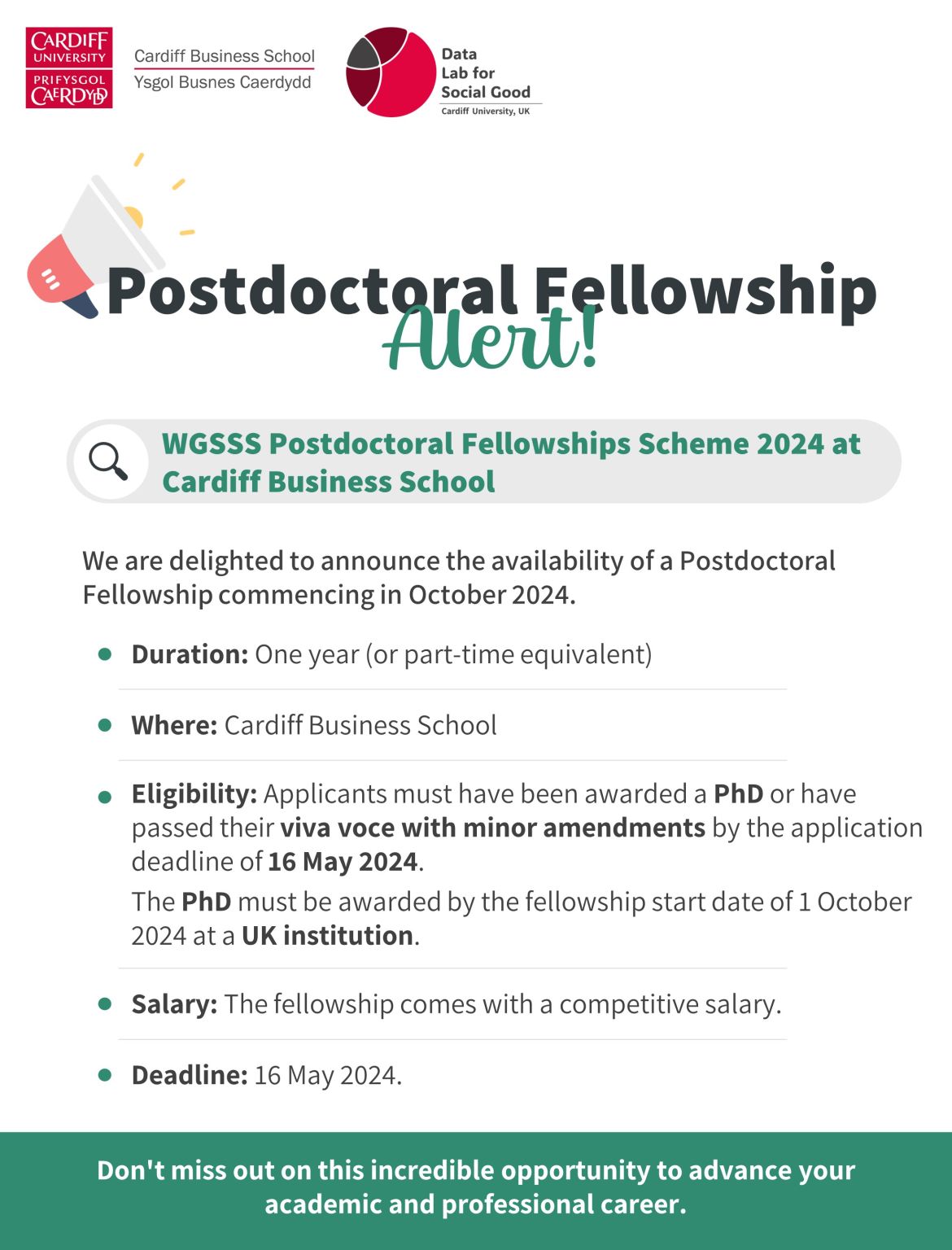 Bahman ROSTAMI-TABAR on LinkedIn: Postdoctoral Fellowships. The PhD ... Bahman ROSTAMI-TABAR on LinkedIn: Postdoctoral Fellowships. The PhD ...