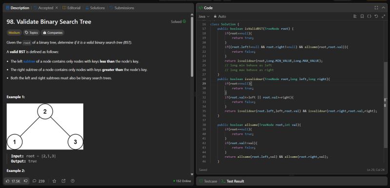 #100daysofcode #java #dsa #binarysearchtree #codingjourney | Ashutosh ... #100daysofcode #java #dsa #binarysearchtree #codingjourney | Ashutosh ...