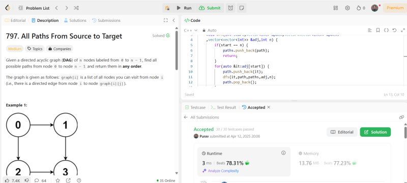 #100daysofcode #leetcode #dfs #bfs #graphalgorithms #codingjourney ... #100daysofcode #leetcode #dfs #bfs #graphalgorithms #codingjourney ...