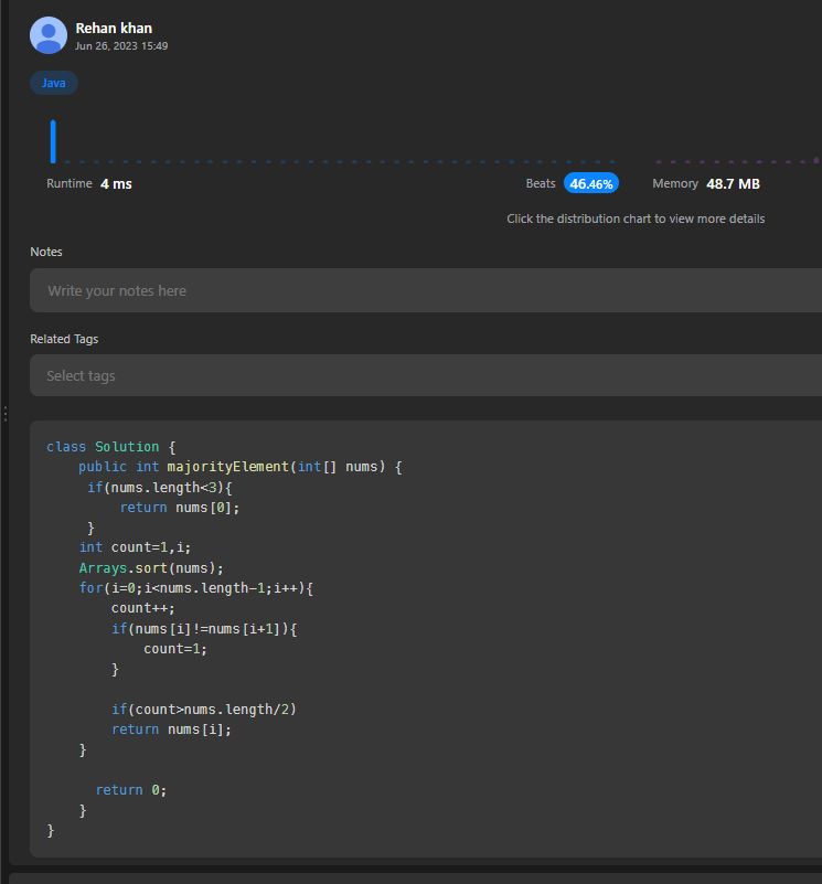 REHAN KHAN on LinkedIn: #100daysofcodechallenge #leetcode2023 #leetcode ... REHAN KHAN on LinkedIn: #100daysofcodechallenge #leetcode2023 #leetcode ...