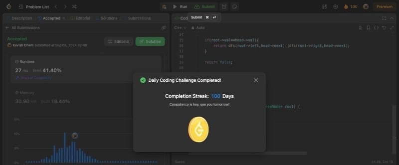 Kavish Dham on LinkedIn: #leetcode #100daysofcode #codingchallenge # ... Kavish Dham on LinkedIn: #leetcode #100daysofcode #codingchallenge # ...