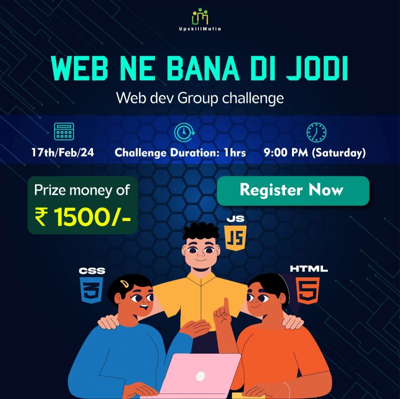 Web ne bana di Jodi 👥️ Web development Group challenge 📅 Date ... Web ne bana di Jodi 👥️ Web development Group challenge 📅 Date ...