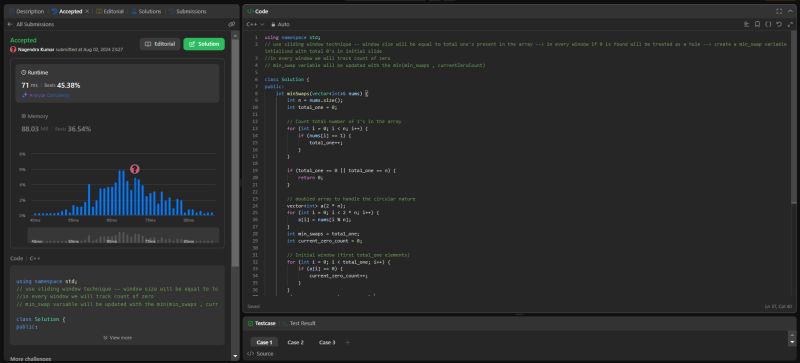 Leetcode solved binary array problem | Nagendra Kumar posted on the ... Leetcode solved binary array problem | Nagendra Kumar posted on the ...