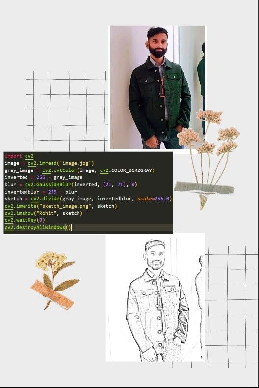 #opencv #computervision #ai #coding | ROHIT GAUTAM #opencv #computervision #ai #coding | ROHIT GAUTAM