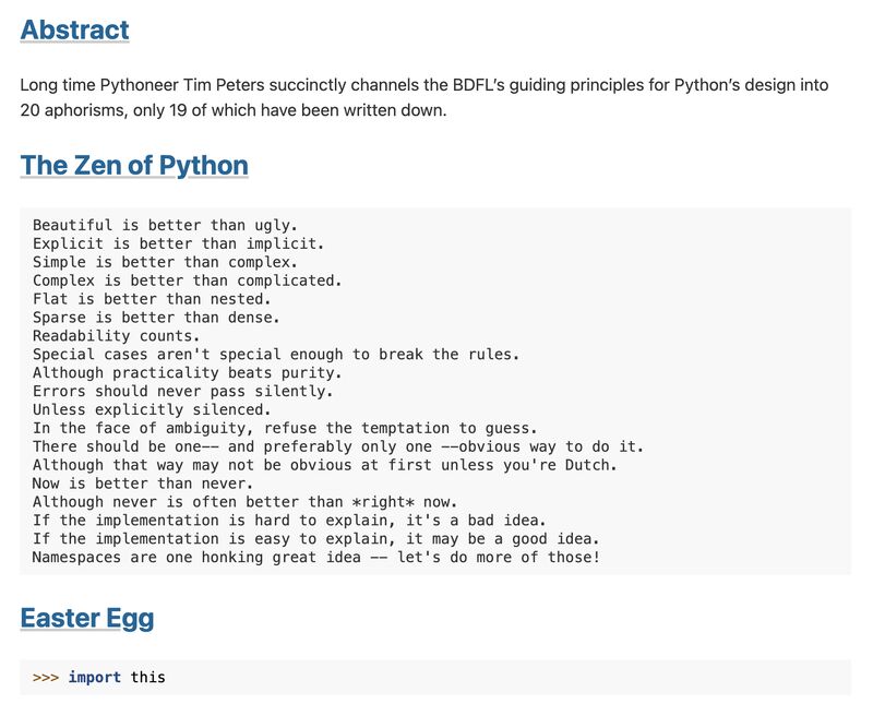 #zenofpython #pythoncode #readability #codedesign #python # ... #zenofpython #pythoncode #readability #codedesign #python # ...