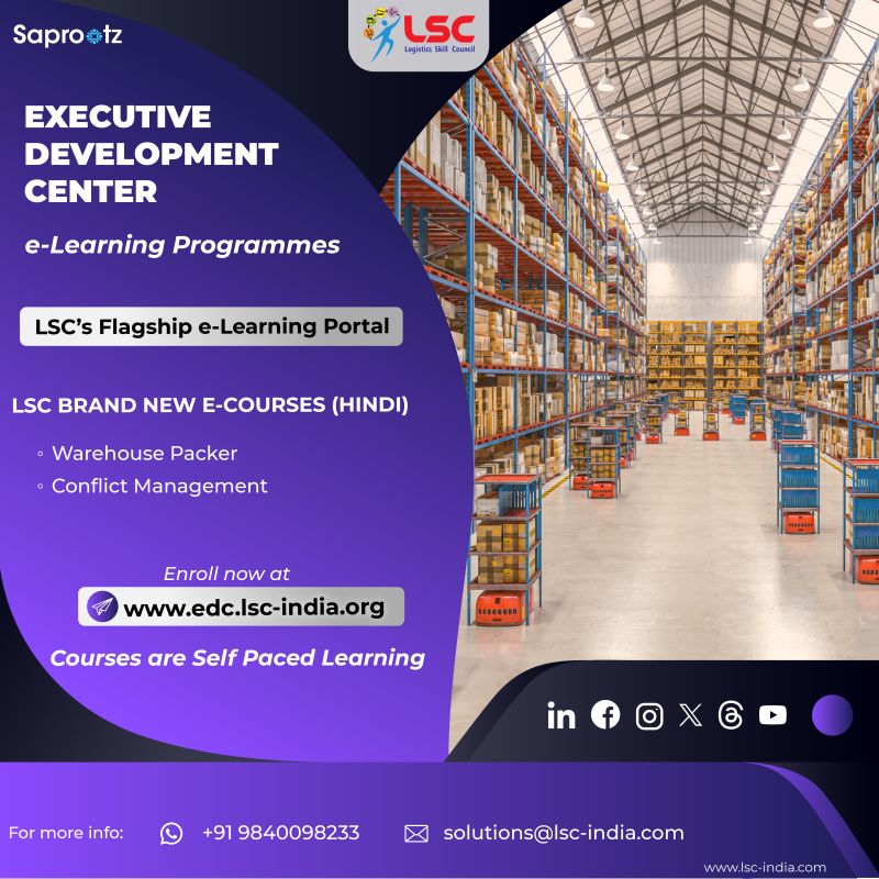 Logistics Sector Skill Council on LinkedIn: #lsc #logistics #saprootz # ... Logistics Sector Skill Council on LinkedIn: #lsc #logistics #saprootz # ...