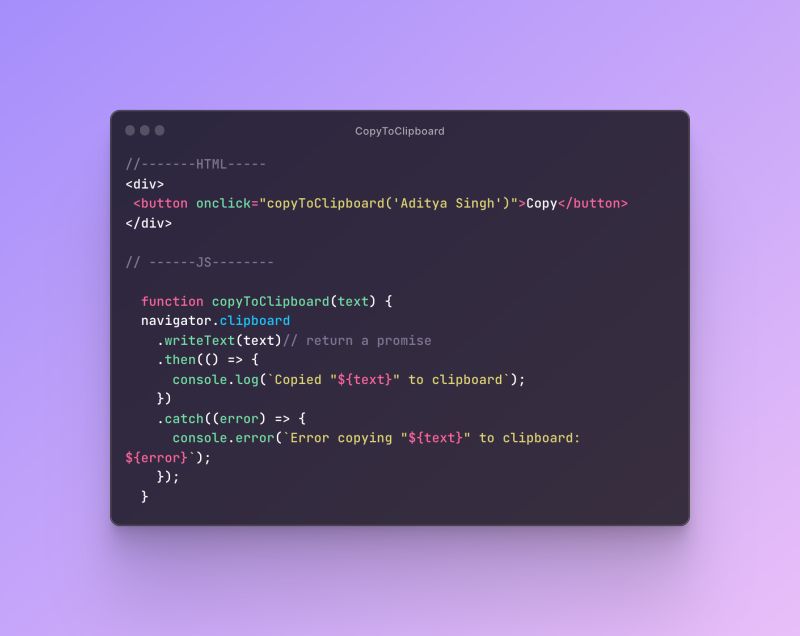 Aditya Singh ๐ on LinkedIn: #javascript #javascriptdeveloper # ... Aditya Singh ๐ on LinkedIn: #javascript #javascriptdeveloper # ...