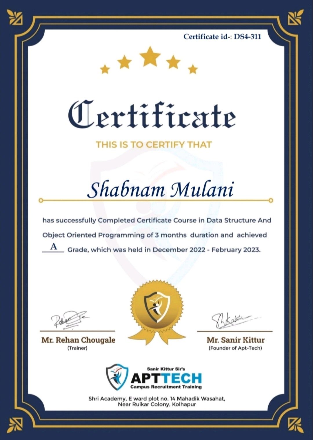 Shabnam Mulani on LinkedIn: #programming #datastructure #apttech Shabnam Mulani on LinkedIn: #programming #datastructure #apttech