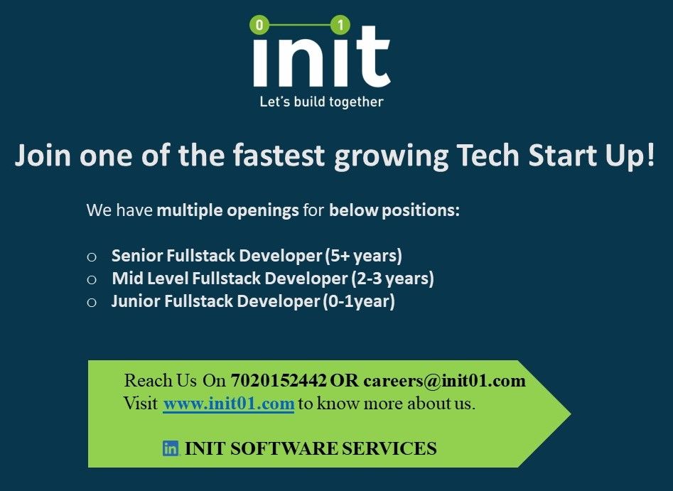 Siddhi Kulkarni on LinkedIn: #apply #hiringnow Siddhi Kulkarni on LinkedIn: #apply #hiringnow
