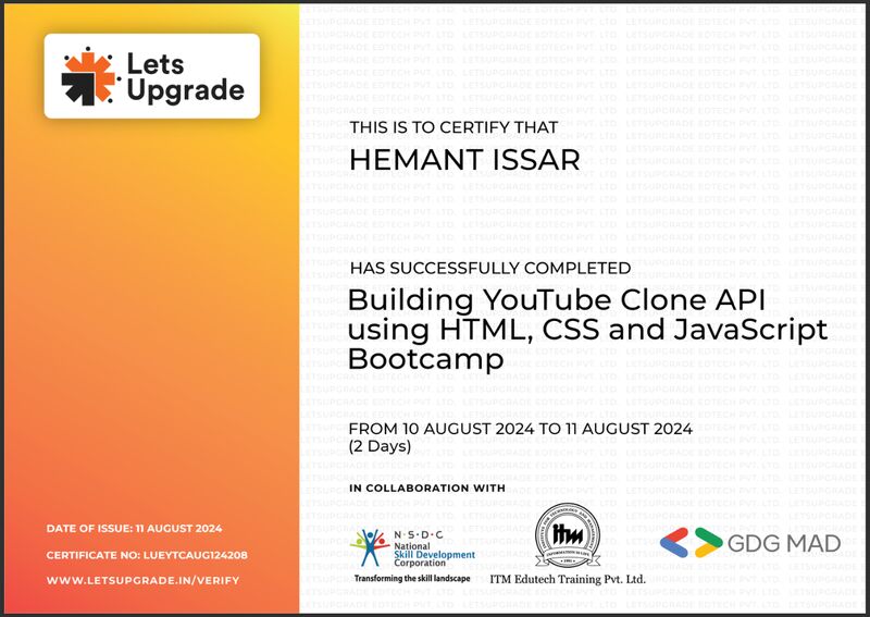 Hemant Issar on LinkedIn: #webdevelopment #html #css #javascript # ... Hemant Issar on LinkedIn: #webdevelopment #html #css #javascript # ...