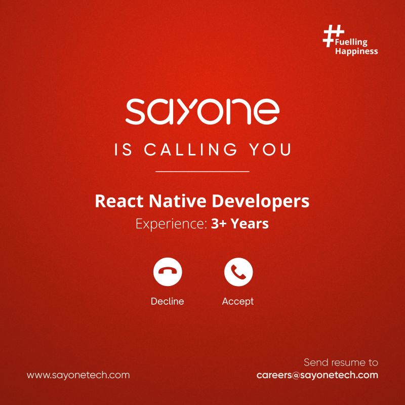 SayOne Technologies on LinkedIn: #sayone #fuellinghappiness #job # ... SayOne Technologies on LinkedIn: #sayone #fuellinghappiness #job # ...