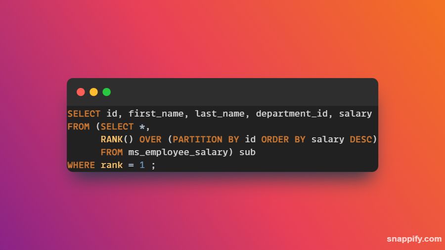 Ricky Mahato on LinkedIn: #sql #learning #stratascratch #mysql #data # ... Ricky Mahato on LinkedIn: #sql #learning #stratascratch #mysql #data # ...