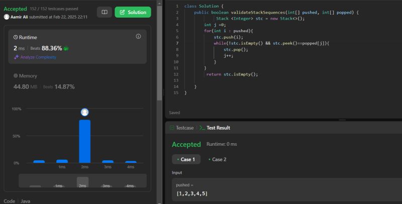 Aamir Ali on LinkedIn: #100daysofcode #100daysofcode #leetcode #java # ... Aamir Ali on LinkedIn: #100daysofcode #100daysofcode #leetcode #java # ...